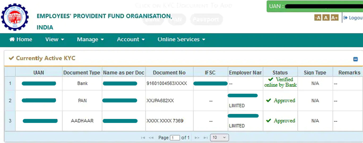 Quick Steps to Link Aadhaar with UAN Online & Offline